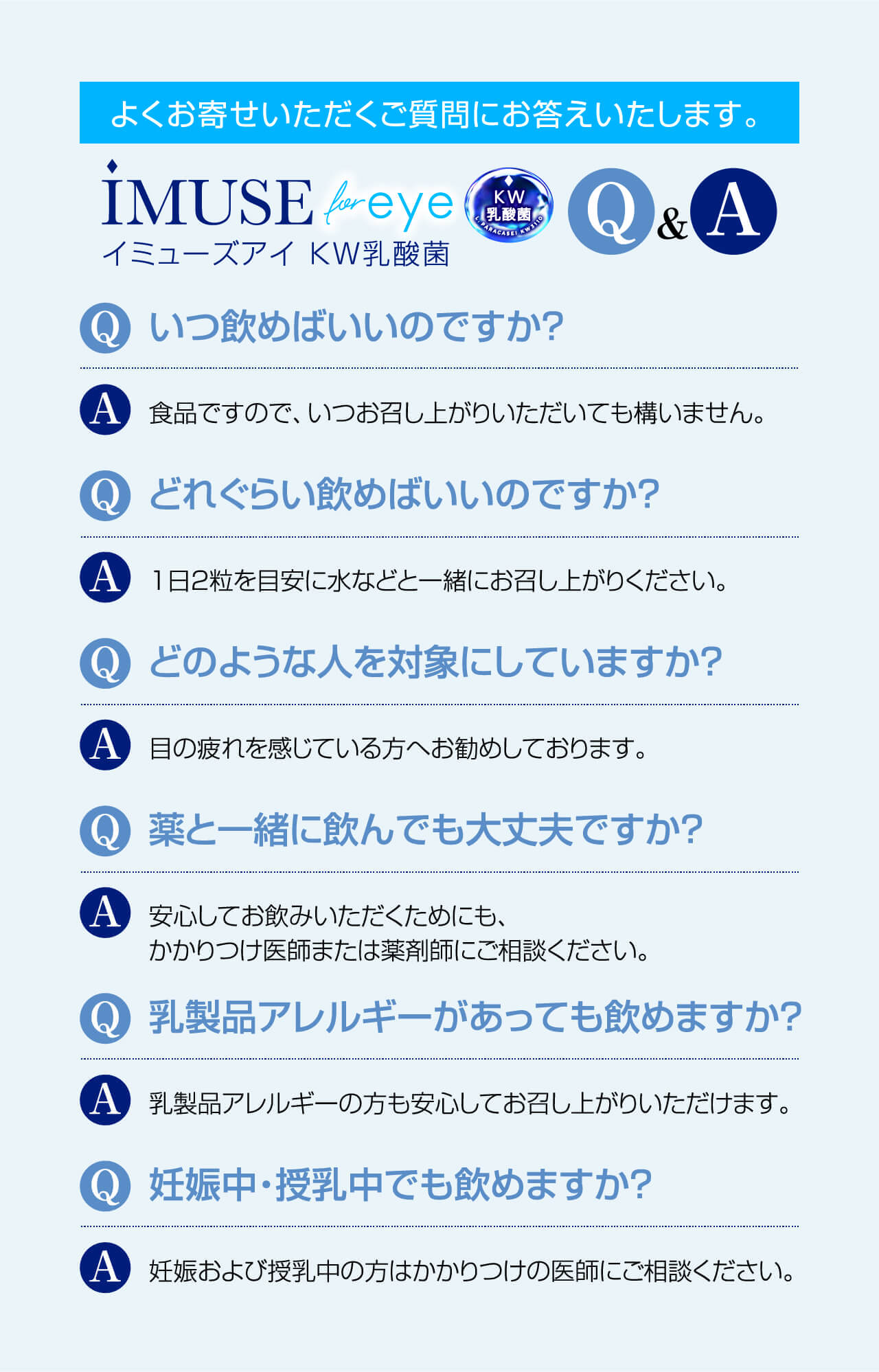 iMUSE eye KW乳酸菌